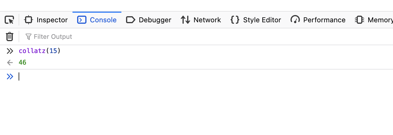 Collatz (3n + 1) sequence in JavaScript - programmerAbroad