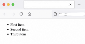 How to add a list in HTML - programmerAbroad