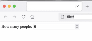 How to add a numerical box (textfield) in HTML - programmerAbroad